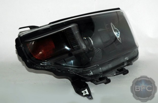 2013 Toyota 4Runner Quad FXR MH1 Projector Retrofit with Quad Amber ...