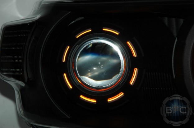 2013 Toyota 4Runner Quad FXR MH1 Projector Retrofit with Quad Amber ...