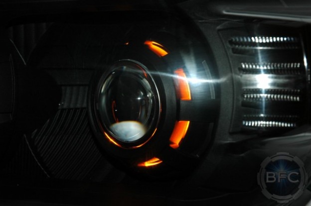 2013 Toyota 4Runner Quad FXR MH1 Projector Retrofit with Quad Amber ...