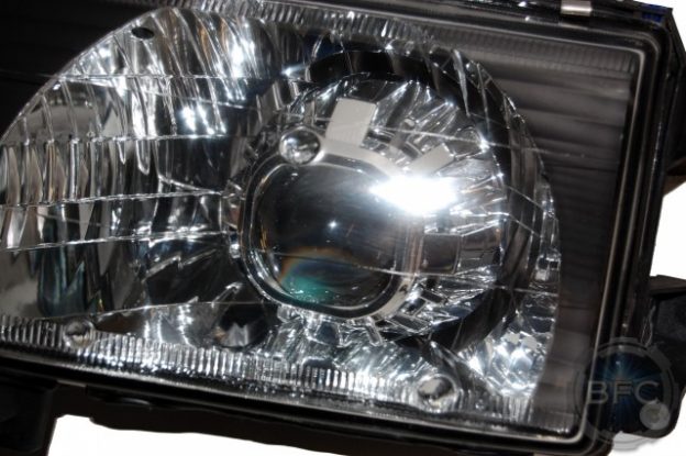 1997 Toyota 4Runner Black & Chrome HID Projector Headlight Package ...