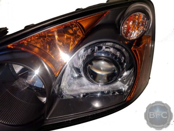 2004 Subaru WRX HID Projector Retrofit Headlight Package Chrome & Amber ...