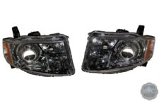 09-11 Honda Element Chrome LED Projector Retrofit Headlights Conversion ...